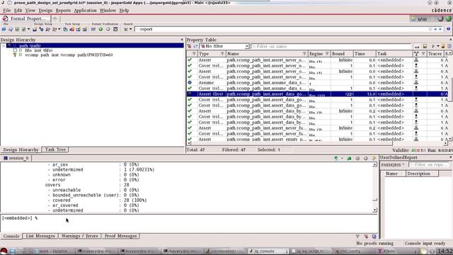 JGSF | Module 11: JasperGold Apps Usage: Applying DLFA Flow and Lab 03 (part 03)
