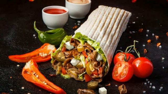 ШАУРМА ПО АЗЕРБАЙДЖАНСКИ С ЧЕСНОЧНЫМ СОУСОМ