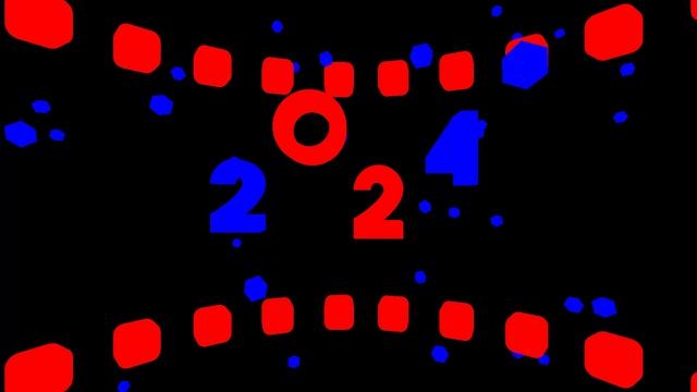 Футаж 2024 - заставки - интро - футажи для видео #341