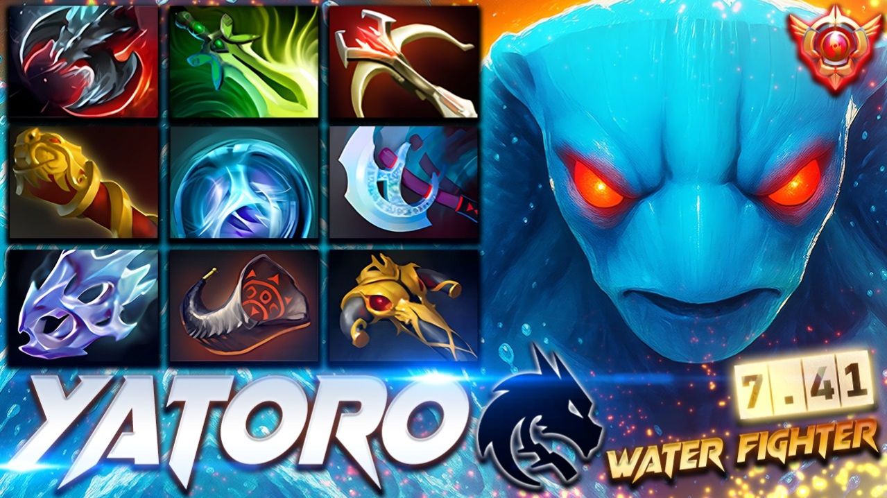 [7.41] Yatoro Morphling — профессиональный геймплей в Dota 2 [Смотри и учись]