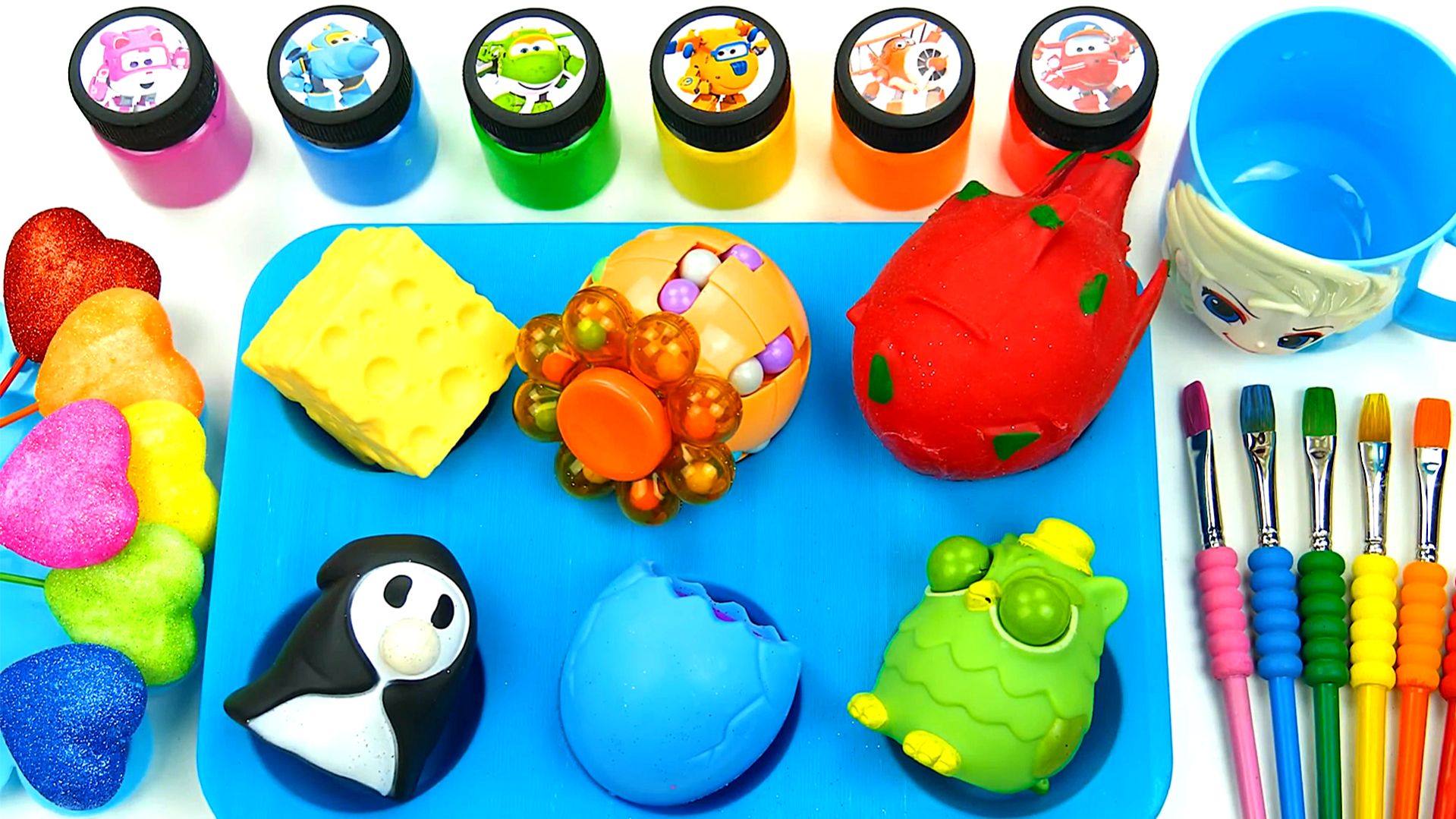 Мультики для малышей.  Забавные игрушки. Игрушки антистресс. Волшебство. Фокусы. Мультики для детей