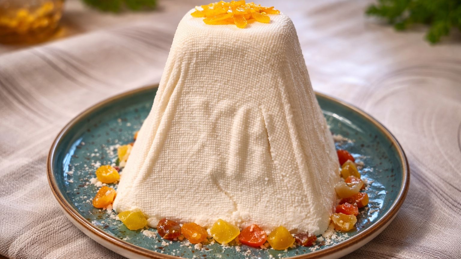 Творожная пасха без выпечки | Простой рецепт пасхи из творога | Нежная и вкусная