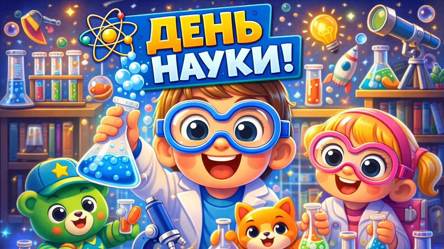 День Науки: Герои в Лаборатории Чудес! 23 Серия – 8 Фев 2025