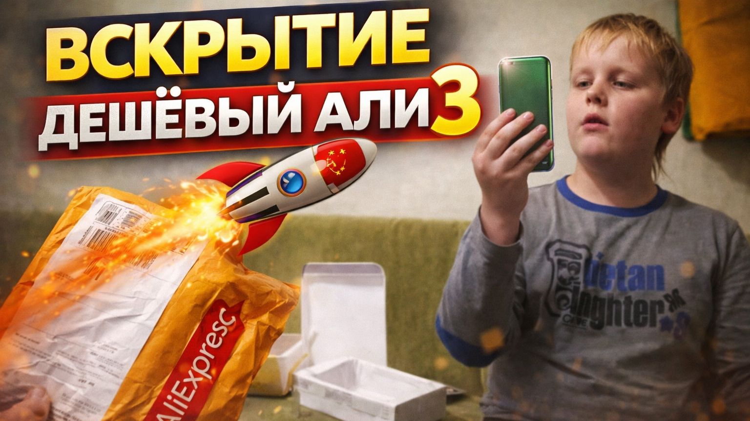 Вскпытие дешевый али 3