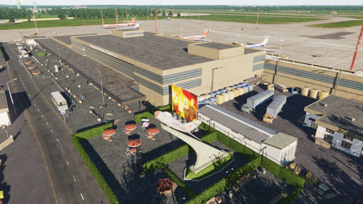 DCS: Cold War Germany - Schonefeld tour on GAZ-66