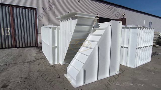 🟢 Пластиковый погреб от производителя Титан Фермер 2 купить с установкой на даче Московской области