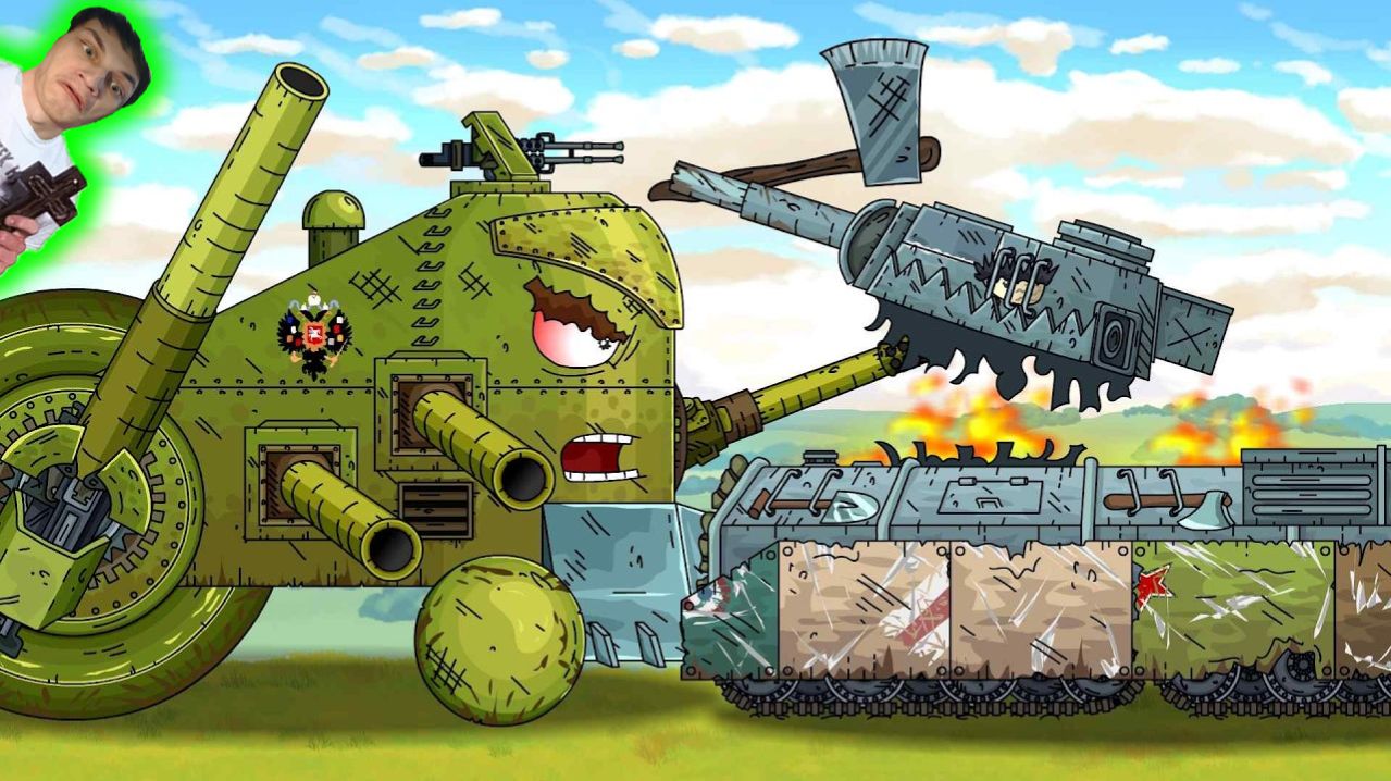 Суровое испытание монстра! Монстр Российской Империи - Реакция на Геранд - Мультики про Танки Gerand