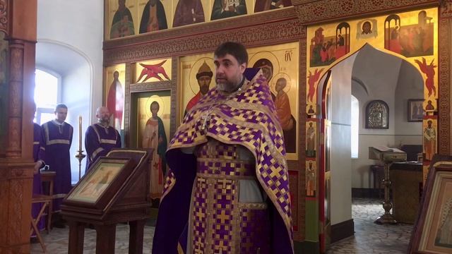 29.03.2026 Проповедь иерея Иоанна Шумилова в Неделю Марии Египетской