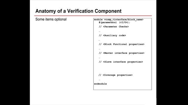 SystemVerilog Assertions | Module 12 Verification components
