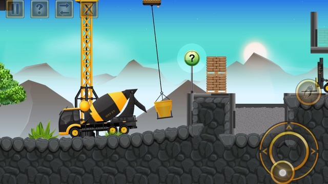 Construction city 2. 192 level. Train.