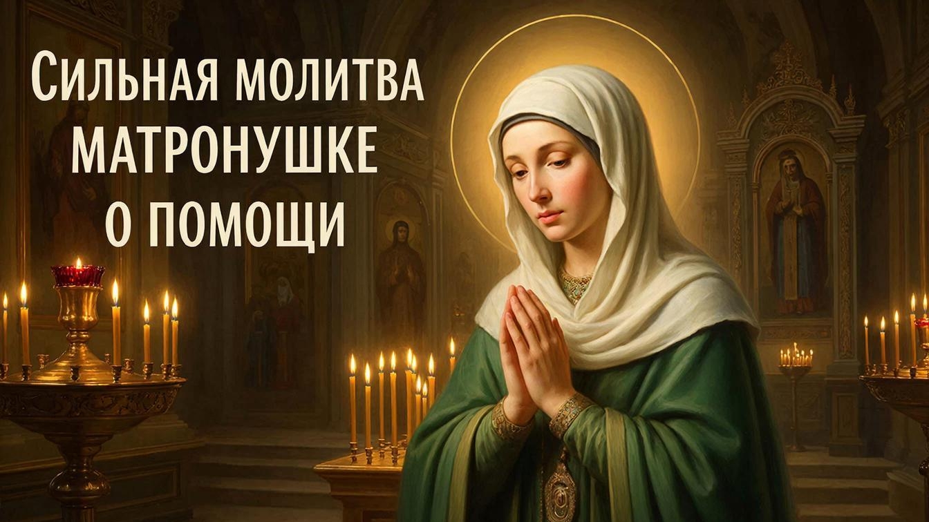 Сильная молитва Матушке Матроне о помощи