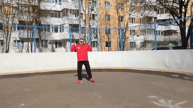 Упражнения с деревянным колокольчиком для фитнеса (25)