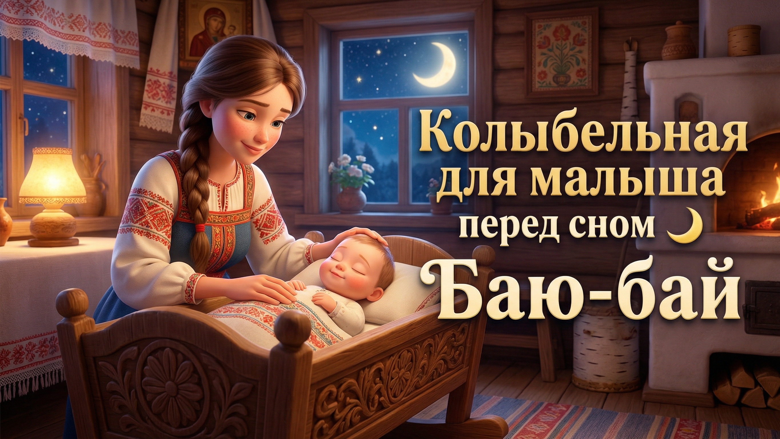Колыбельная для детей перед сном 🌙 Люли-люли | Русская народная колыбельная для младенцев, малышей