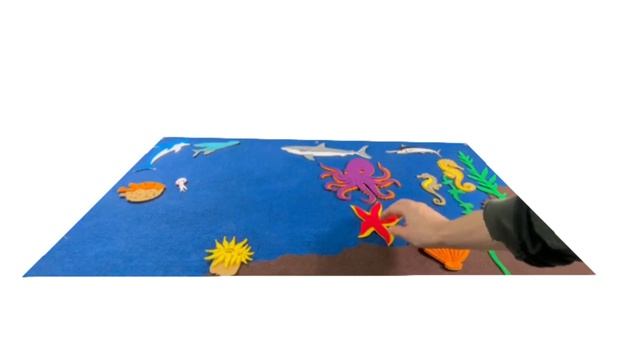 Игра-пособие для детей 3+ "Подводный мир"