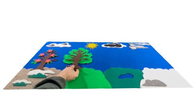 Игра-пособие для детей 3+ "Времена года"