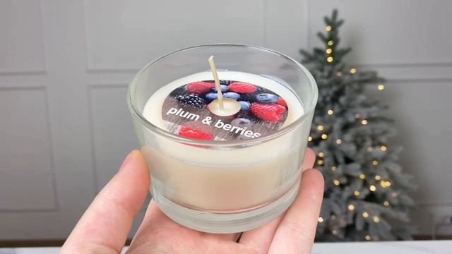 Ароматическая свеча в стакане 'Летняя сладость', ягодная, 9 см, 200090-3