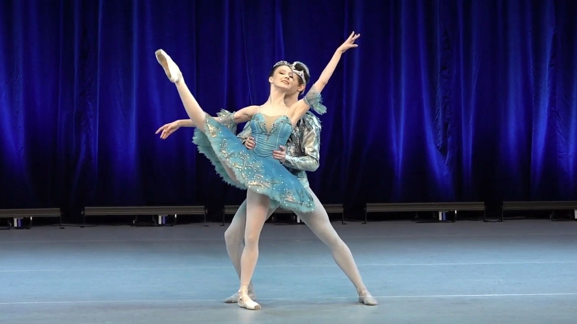 Па де де Голубой птицы и принцессы Флорины, Краснодарское училище The Blue Bird and Princess Florina