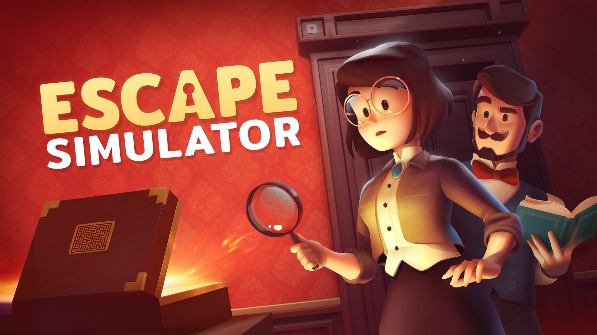 Escape Simulator - Прошел первый уровень!