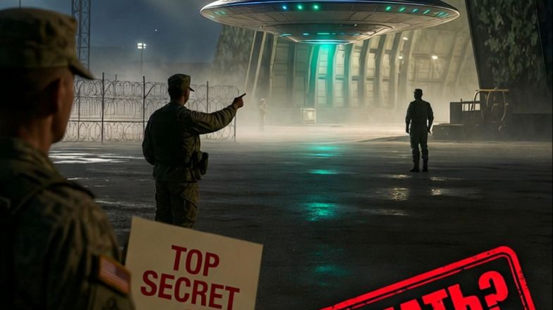 «Военные ПРЯЧУТ НЛО на секретных базах! Что скрывает Пентагон в 2026?»