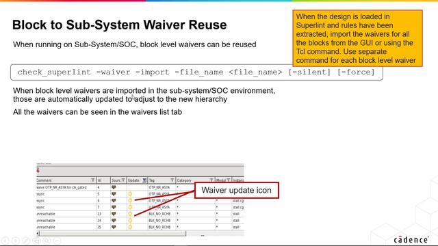 JGFF | Module 09 JasperGold SuperLint App