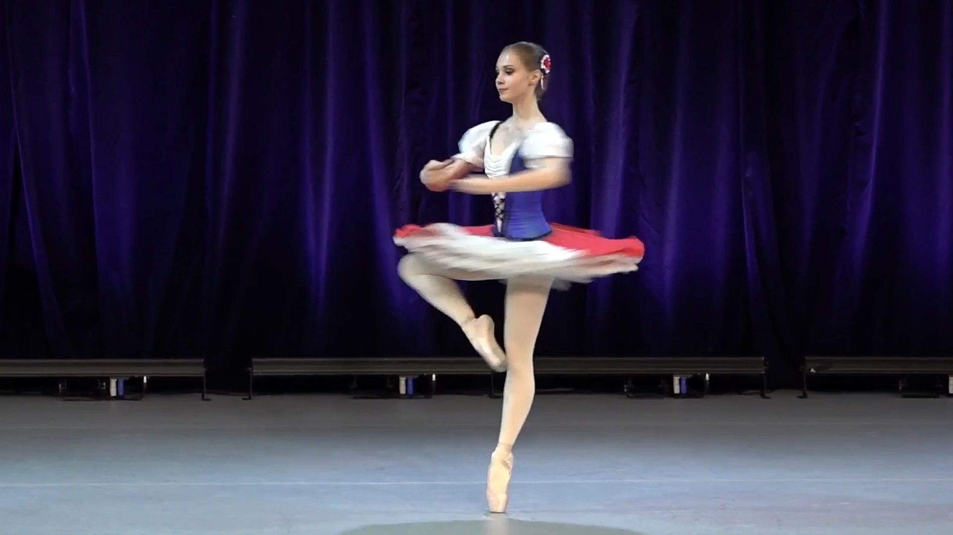 Вариация Жанны, Краснодарское училище. Variation of Jeanne, Krasnodar School.