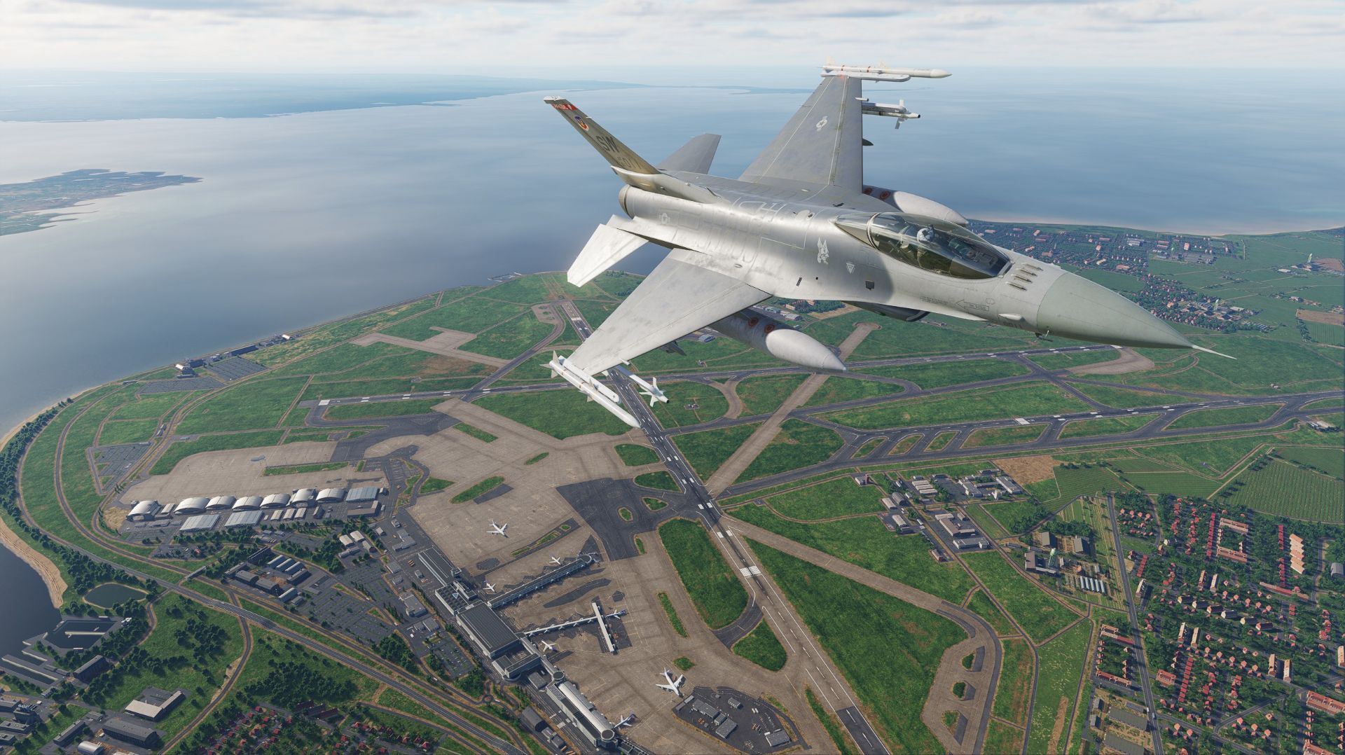 DCS: Cold War Germany - Take-off at Kastrup Airport