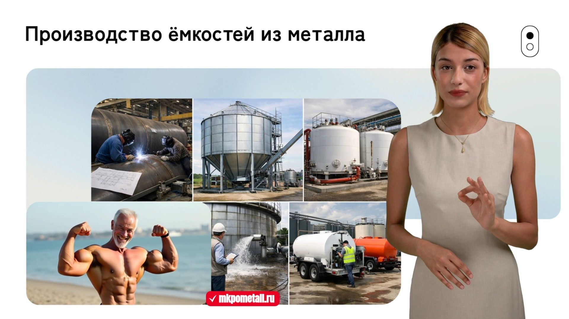 Производство ёмкостей из металла