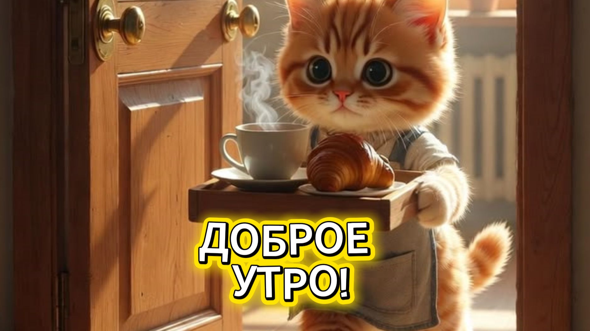 ДОБРОЕ УТРО! Музыкальная открытка с добрым утром! ✨☀️