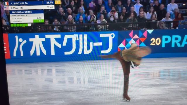 Лучший момент программы Ильи Малинина на Чемпионате Мира-2026