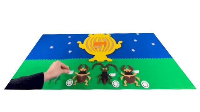 Игра театр-сказка для детей 3+ "Муха Цокотуха"