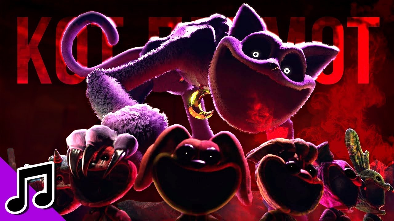 [ДАМБО MUSIC] КОТ ДРЕМОТ – Песня POPPY PLAYTIME CHAPTER 3 Клип (На Русском)
