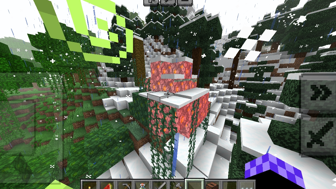 страшные деревья в Майнкрафте без модов баг? стоит ли мне снимать в этом мире?