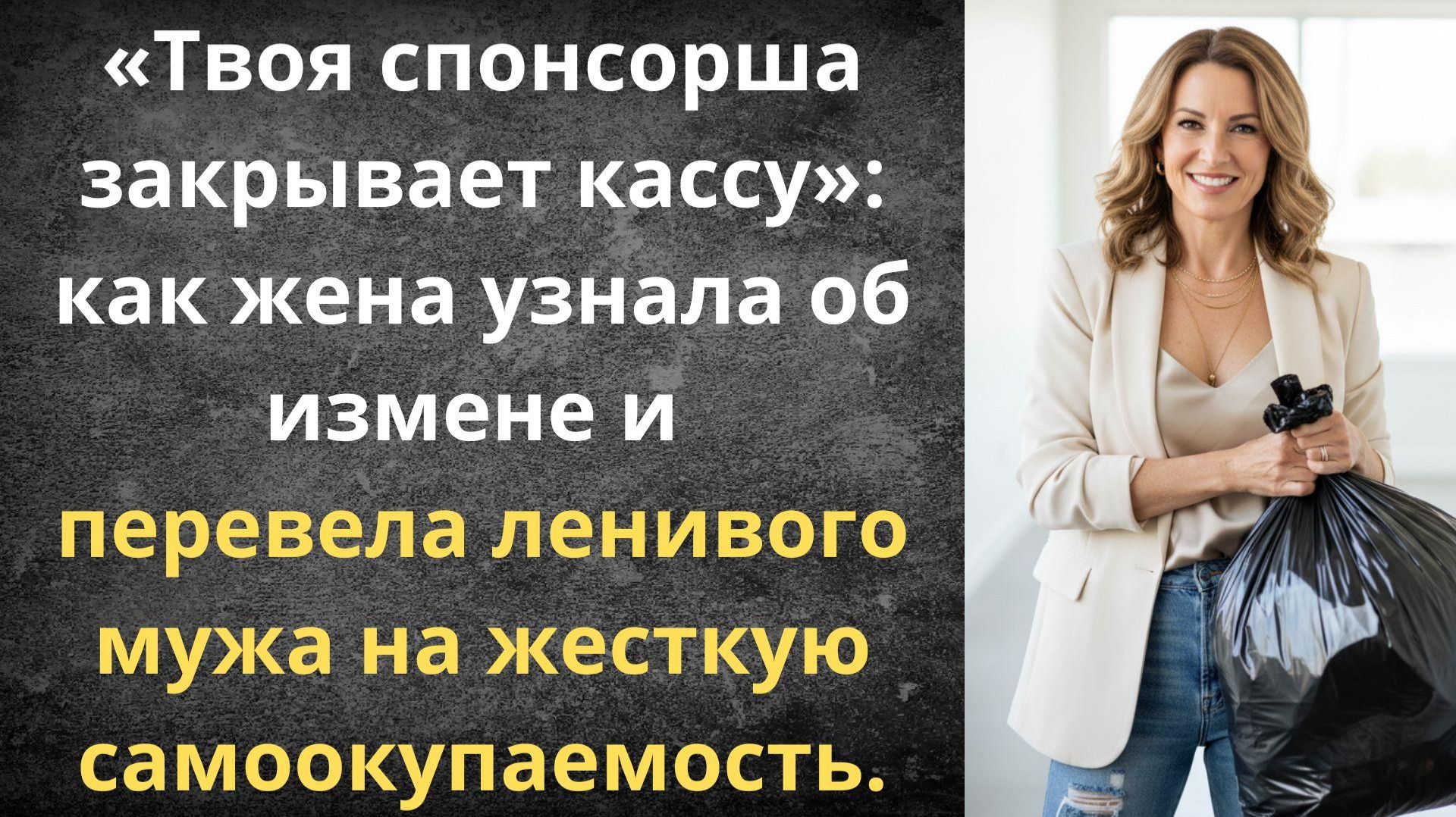 Жена выставила счет неверному мужу | Истории из жизни