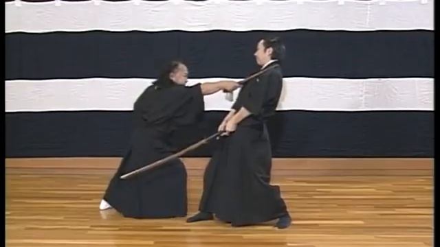 Защита с подручными средствами в Ягю Синган-рю - палка ХАНАНЭДЗИБО