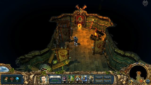 Kings Bounty Чемпион арены Прохождение №4 Арена Меркарский Паук