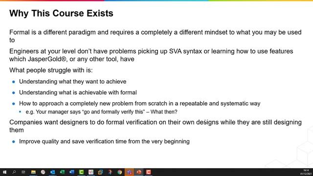 JGFF | Module 01: JasperGold Formal Fundamentals
