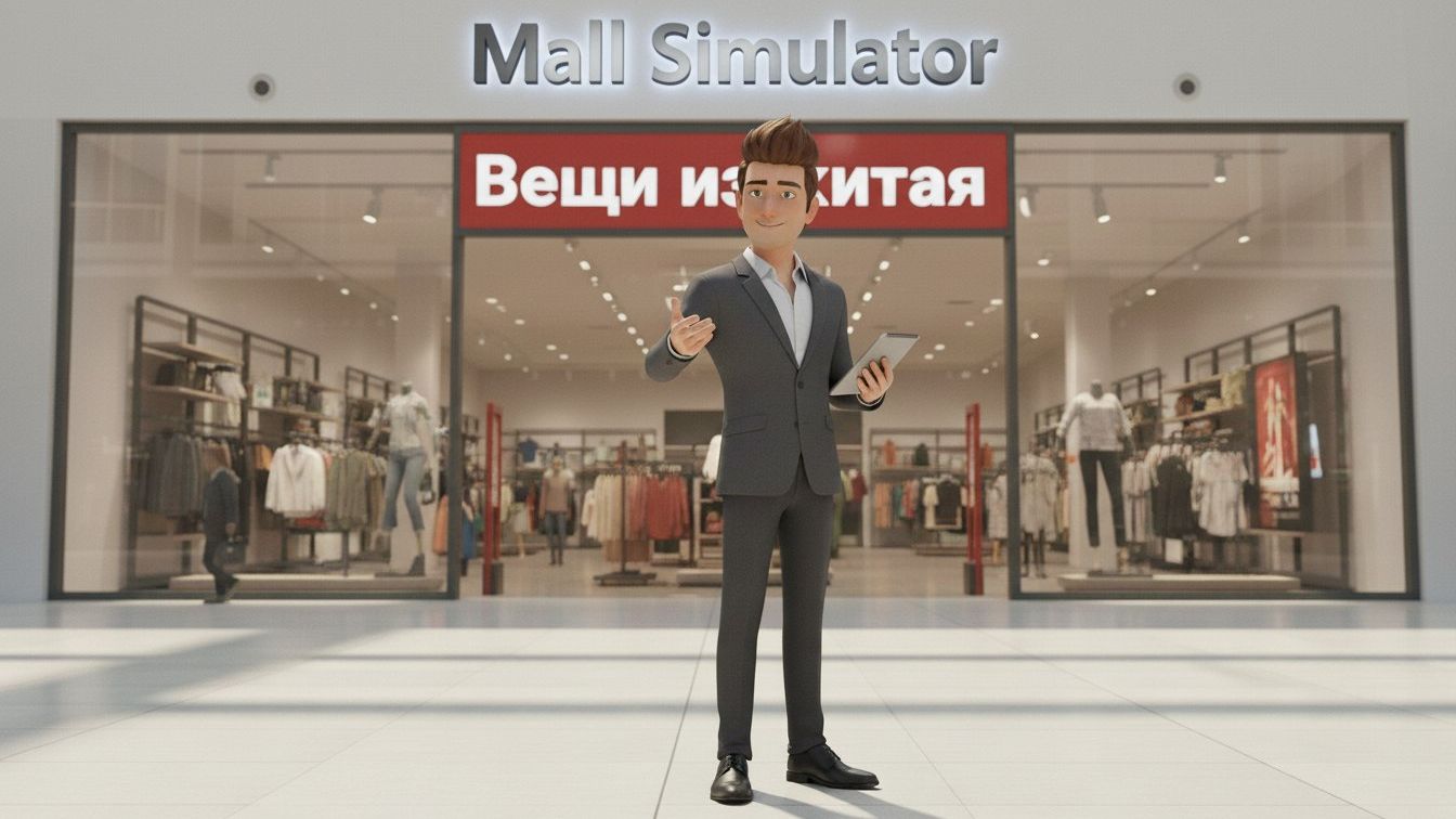 Открыл отдел вещей из китая в Mall Simulator (ч1)