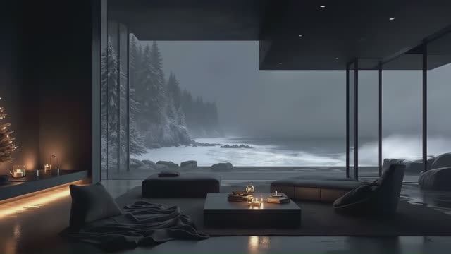 Christmas Focus Music & Holiday Productivity _ Gentle Winter Deep Focus Mix