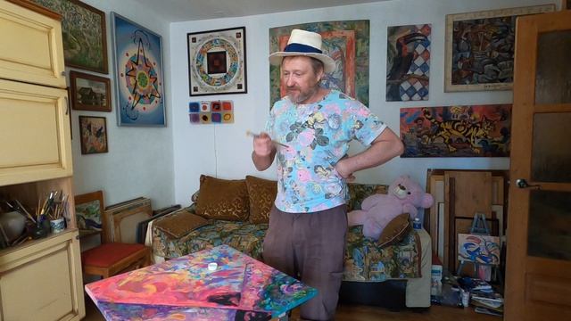 Экспрессионизм Елизарэ. Картина - "Её Любовь"