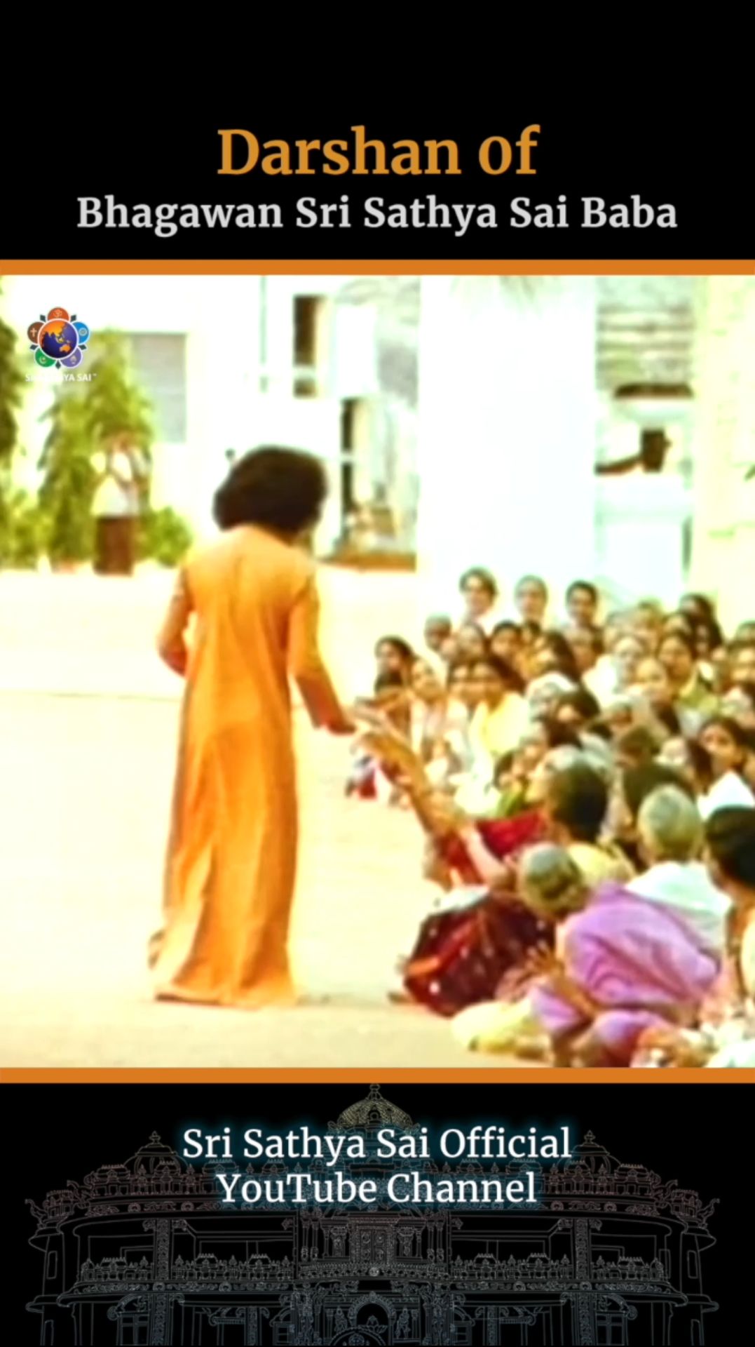 Божественный Даршан Шри Сатья Саи 🙏