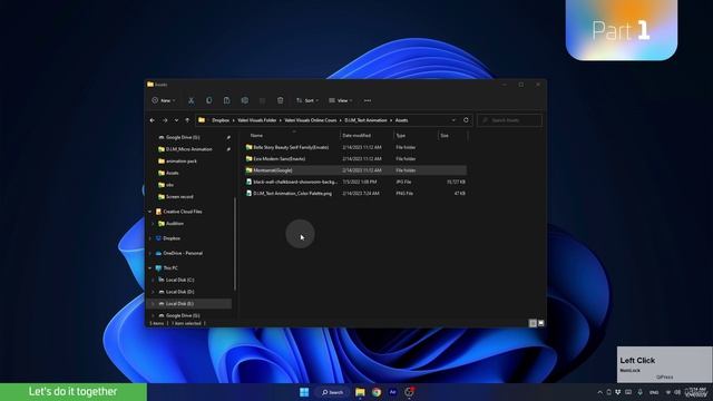 1. Let's see what we are going to create in lesson #1