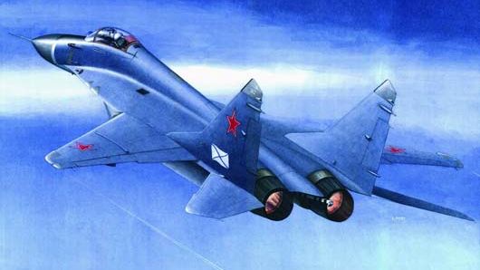 МИГ-29К обзор коробки "TRUMPETER"