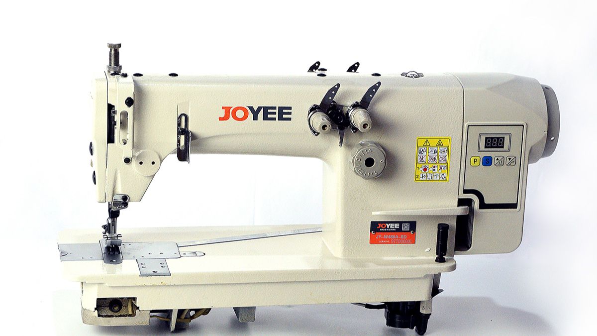 Двухигольная машина цепного стежка JOYEE JY-W480A-BD (комплект)
