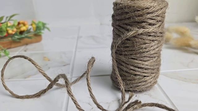 Джутовый шнур для декорирования УЮТНЫЙ ДЖУТ, тёмно-серая, 3 мм* 25 м, CAA700910-3