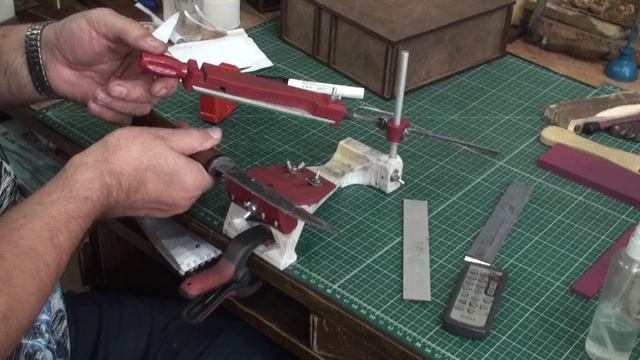 Нож якутский. Заточка.