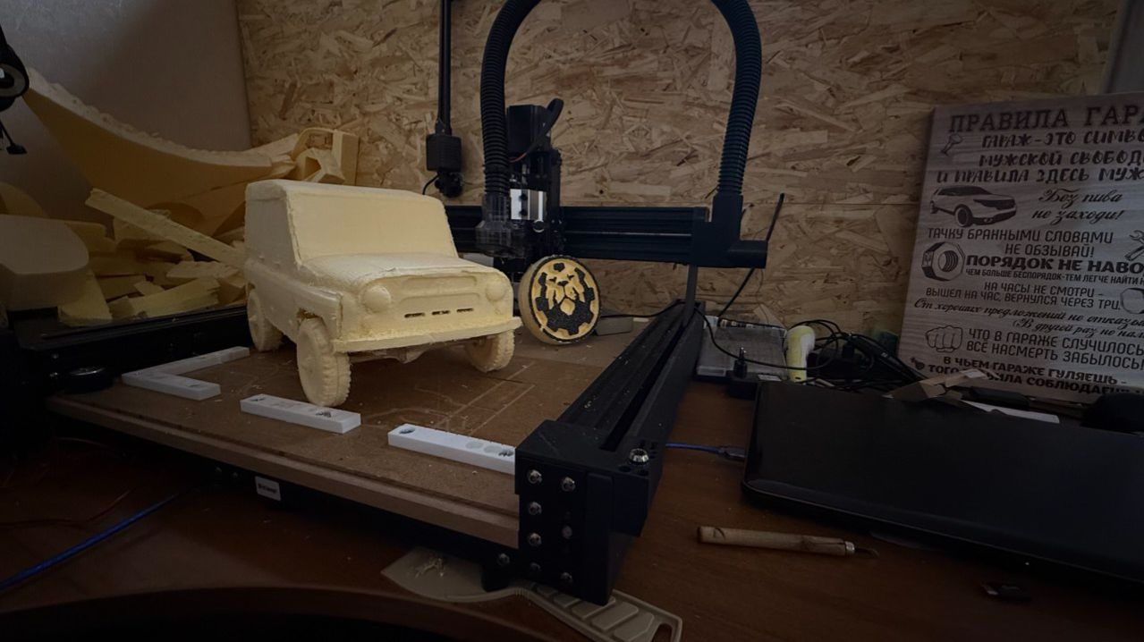 На что способен фрезерный станок? TwoTrees TTC450