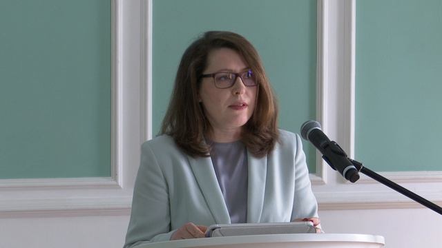 Ректор Евгения Карловская на учёном совете представила ежегодный отчёт о деятельности вуза