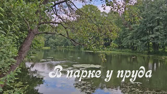 В парке у пруда