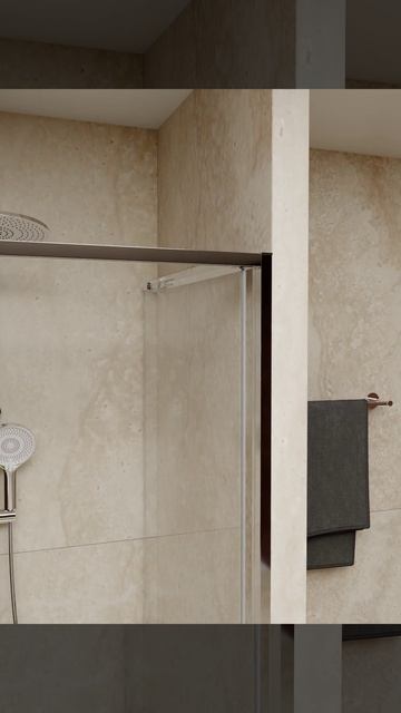 Душевая дверь Cezares Lux LUX-B-FS-11-100-C-CR 100 см, профиль хром, стекло прозрачное