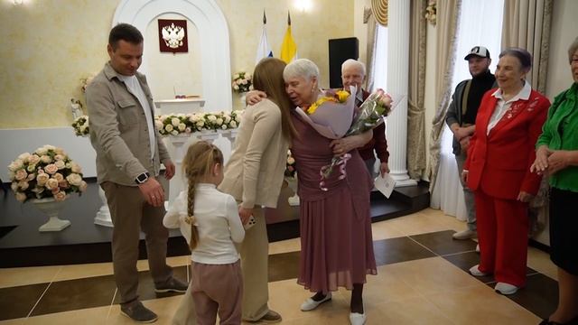 62 года любви и верности: аквамариновая свадьба Поливановых